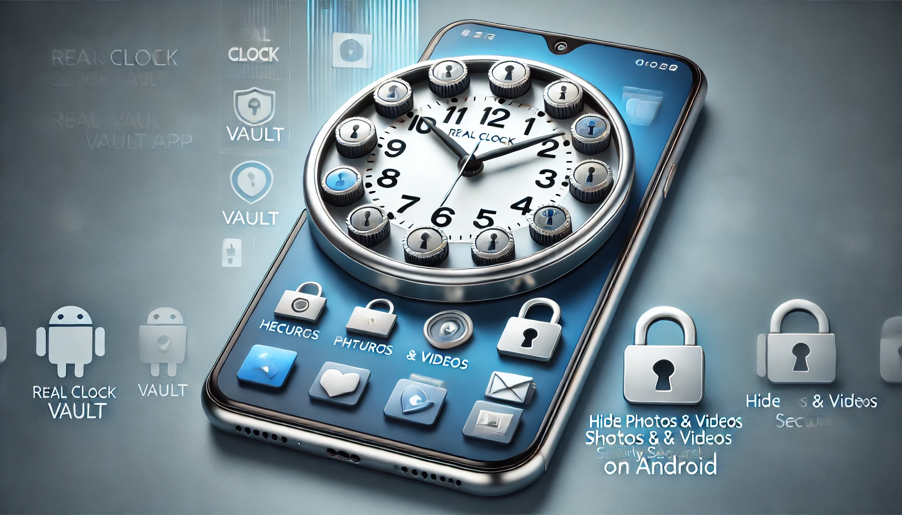 Real Clock Vault App: Hide Photos & Videos Securely On Android » IND ...